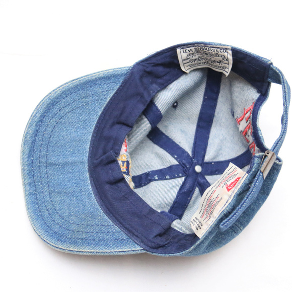 Levi's | Accessories | Rare 8s Vintage Levi Strauss Levis Denim Cap ...